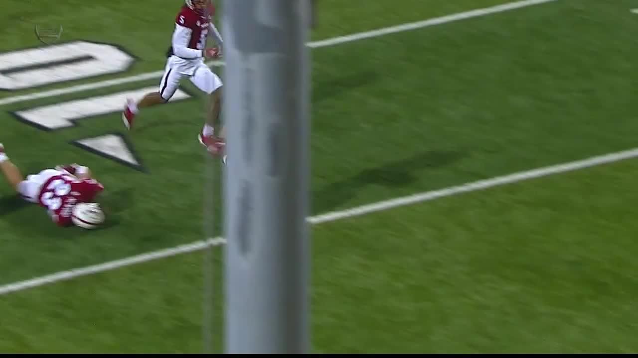 Carson Steele crosses goal line for 48-yard touchdown - ESPN Video