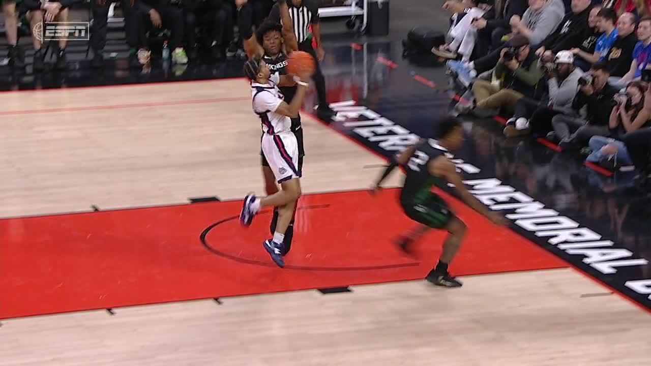 Rasir Bolton gets circus shot to go while falling to the ground - ESPN ...