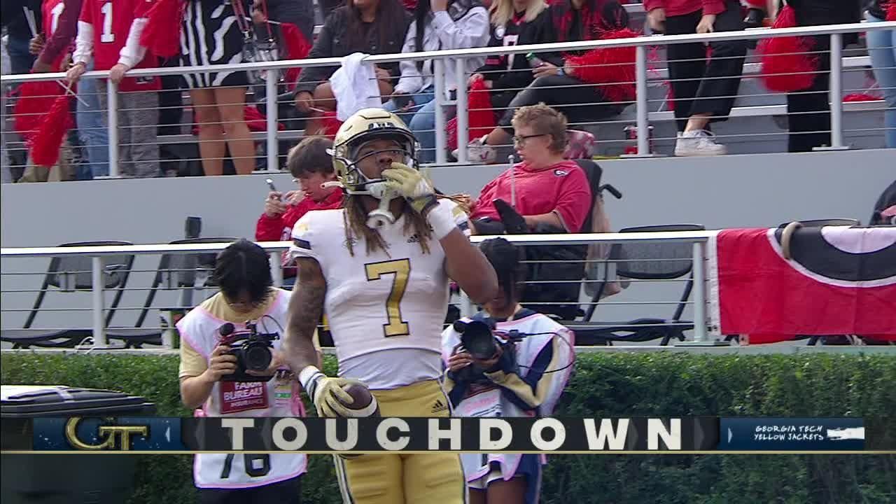 Georgia Tech inches closer with a TD - ESPN Video