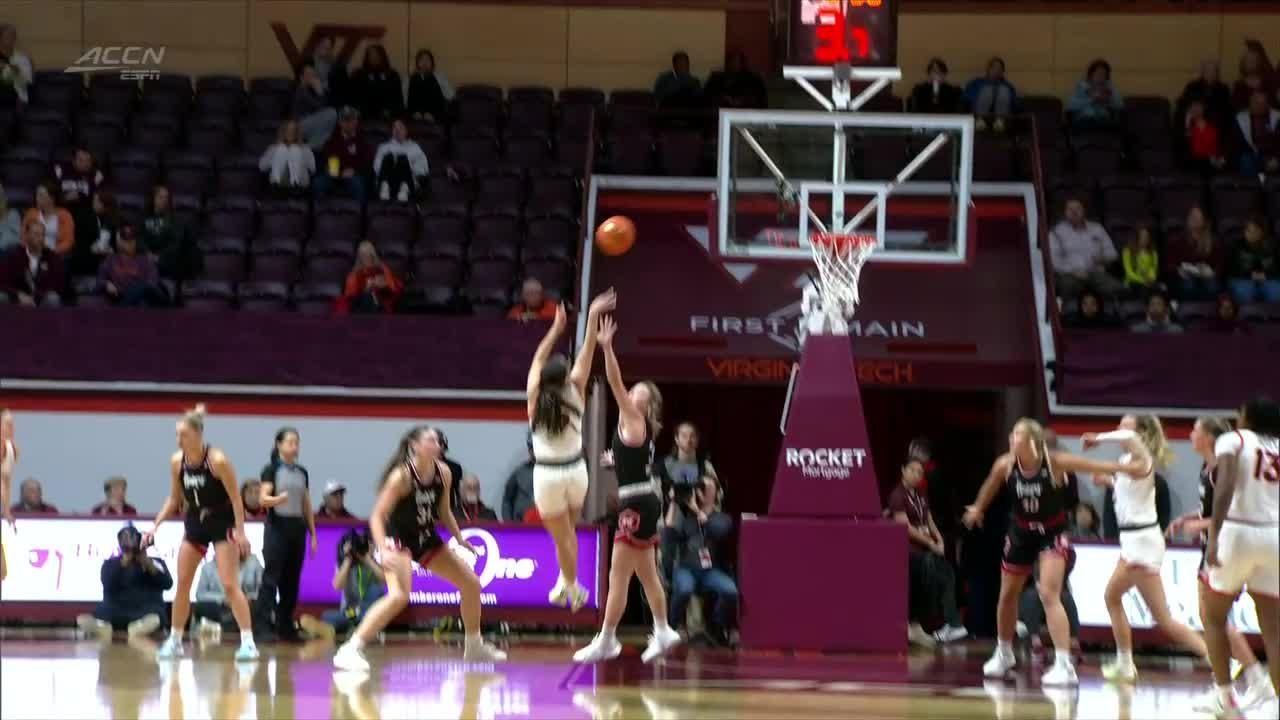 Georgia Amoore drills the jump shot vs. Nebraska Cornhuskers - ESPN Video