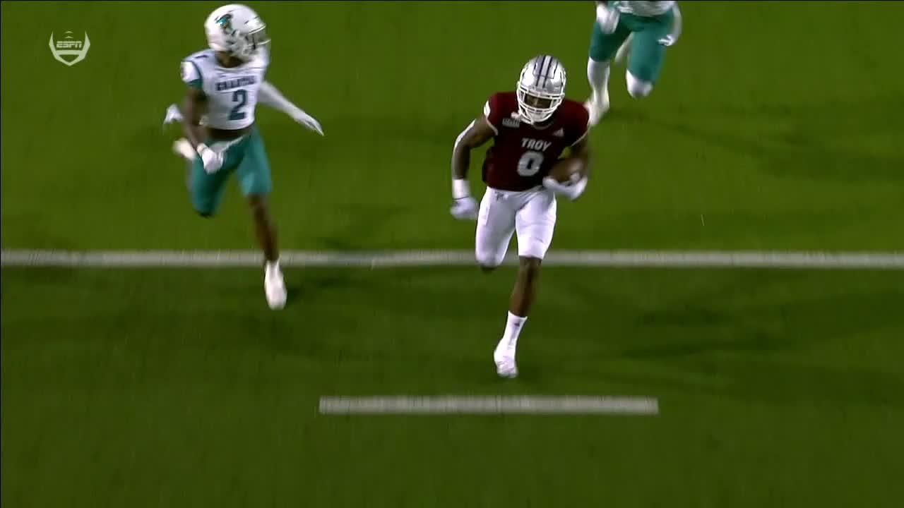 Gunnar Watson throws 36-yard TD pass to Rajae' Johnson - ESPN Video