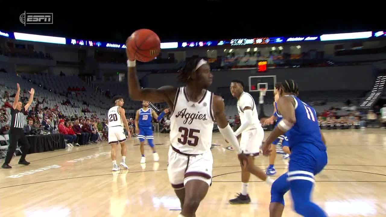 Marcus Shaver Jr. has too much range with this long 3 - ESPN Video