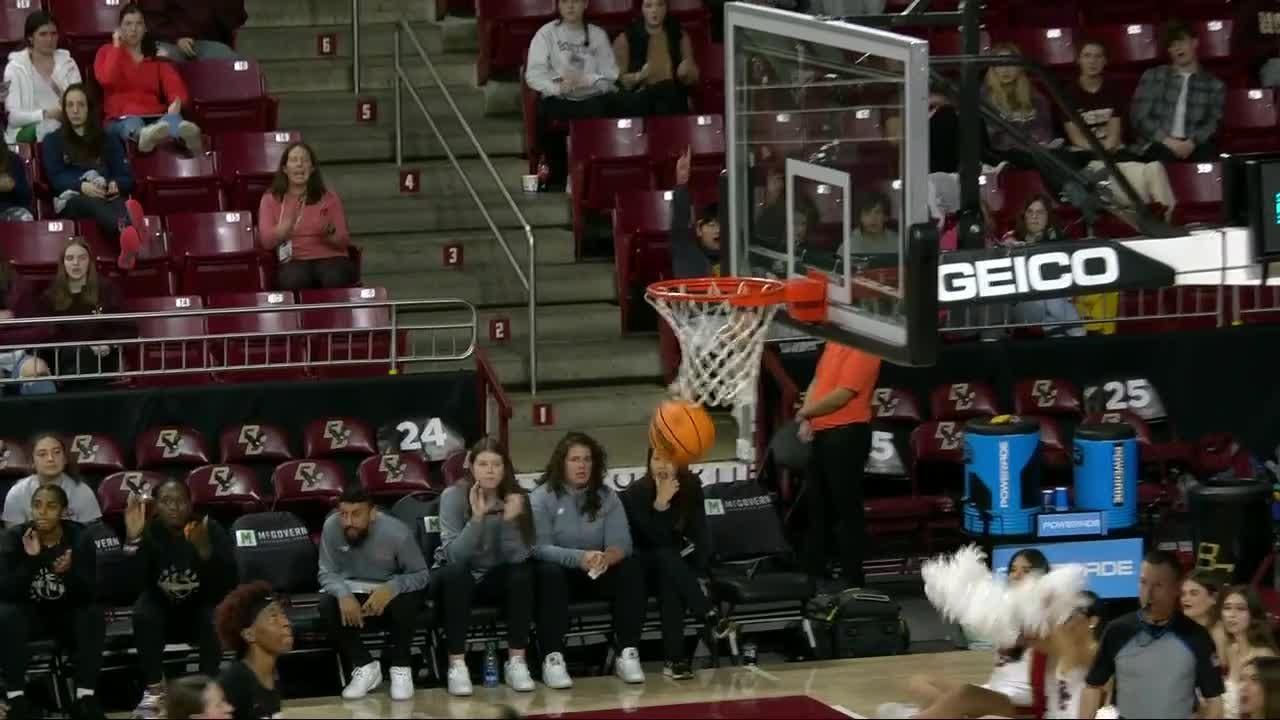 Taina Mair hits the jumper vs. Virginia Tech Hokies - ESPN Video