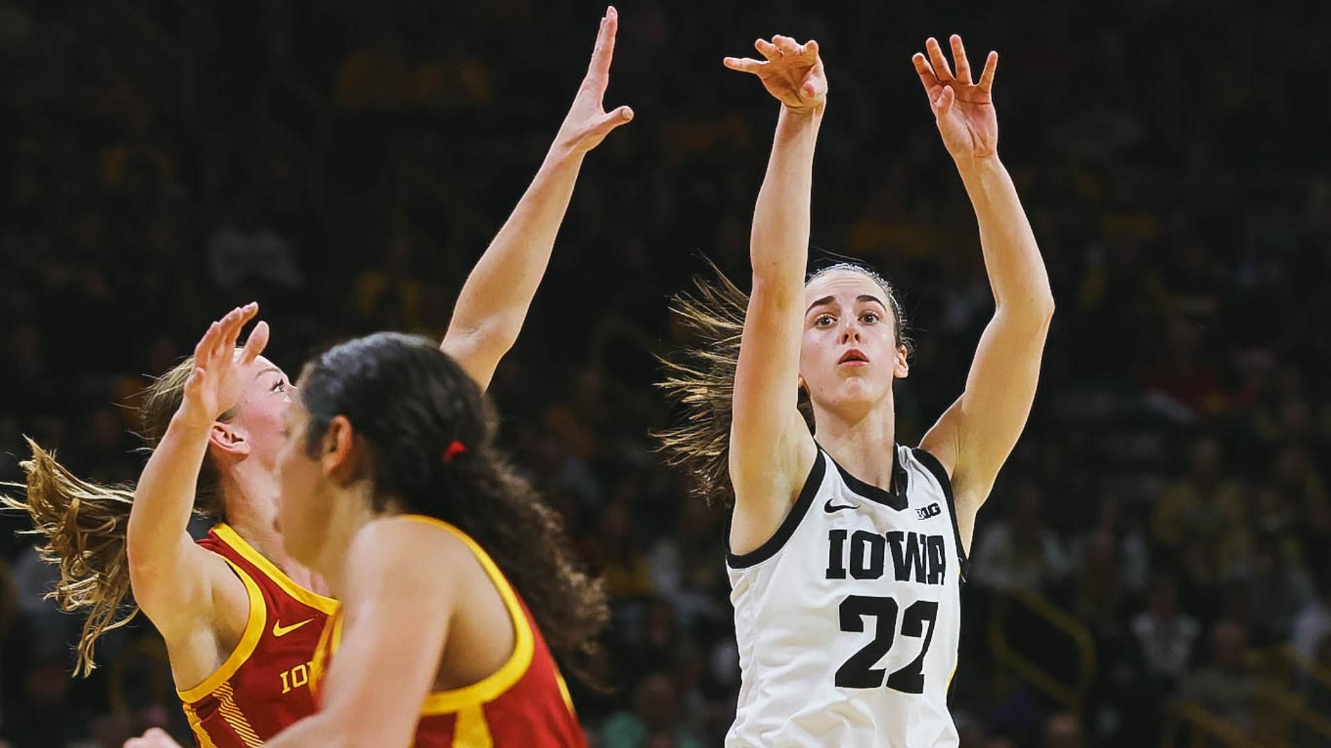 Caitlin Clark's big game powers Iowa past Iowa State - ESPN Video