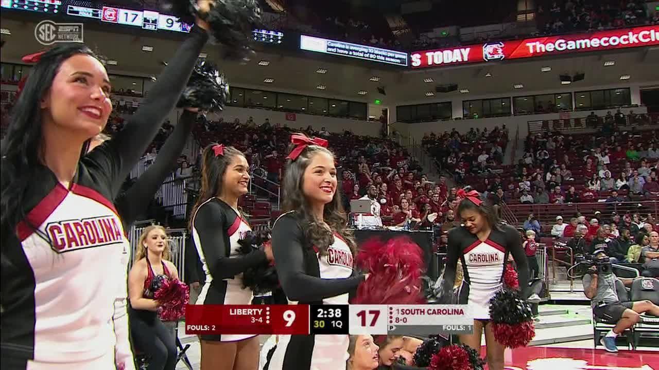 Freshman Talaysia Cooper drills a 3-pointer - ESPN Video