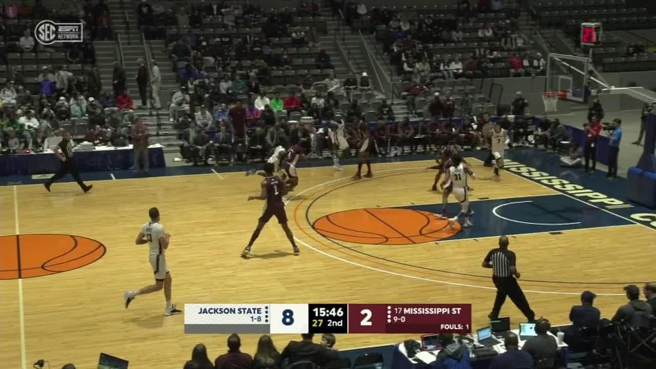 Steal by D.J. Jeffries leads to layup plus foul - ESPN Video