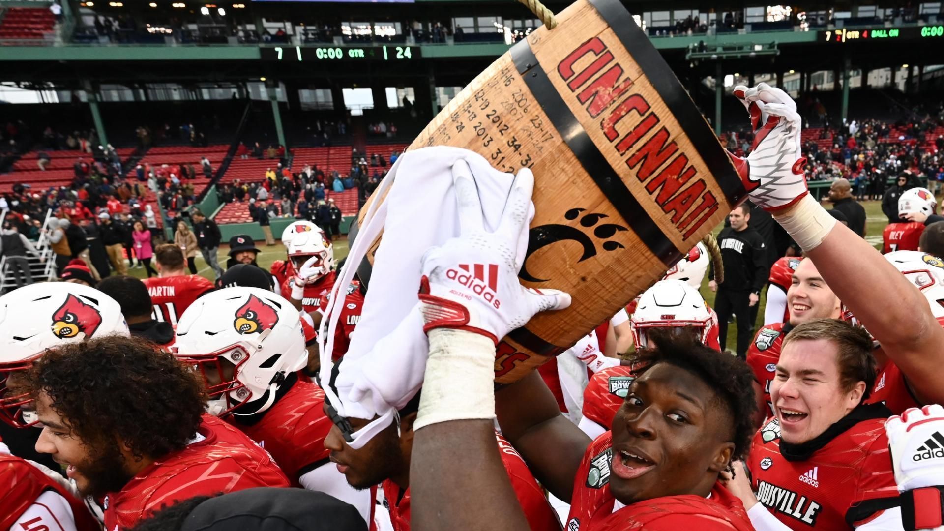 Deion Branch gets the Gatorade shower and Keg of Nails trophy - ESPN Video