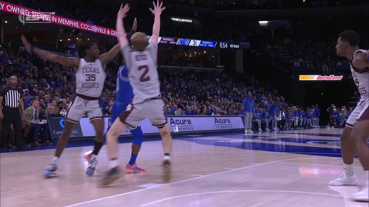 Kendric Davis shows off vision with nice dime - ESPN Video