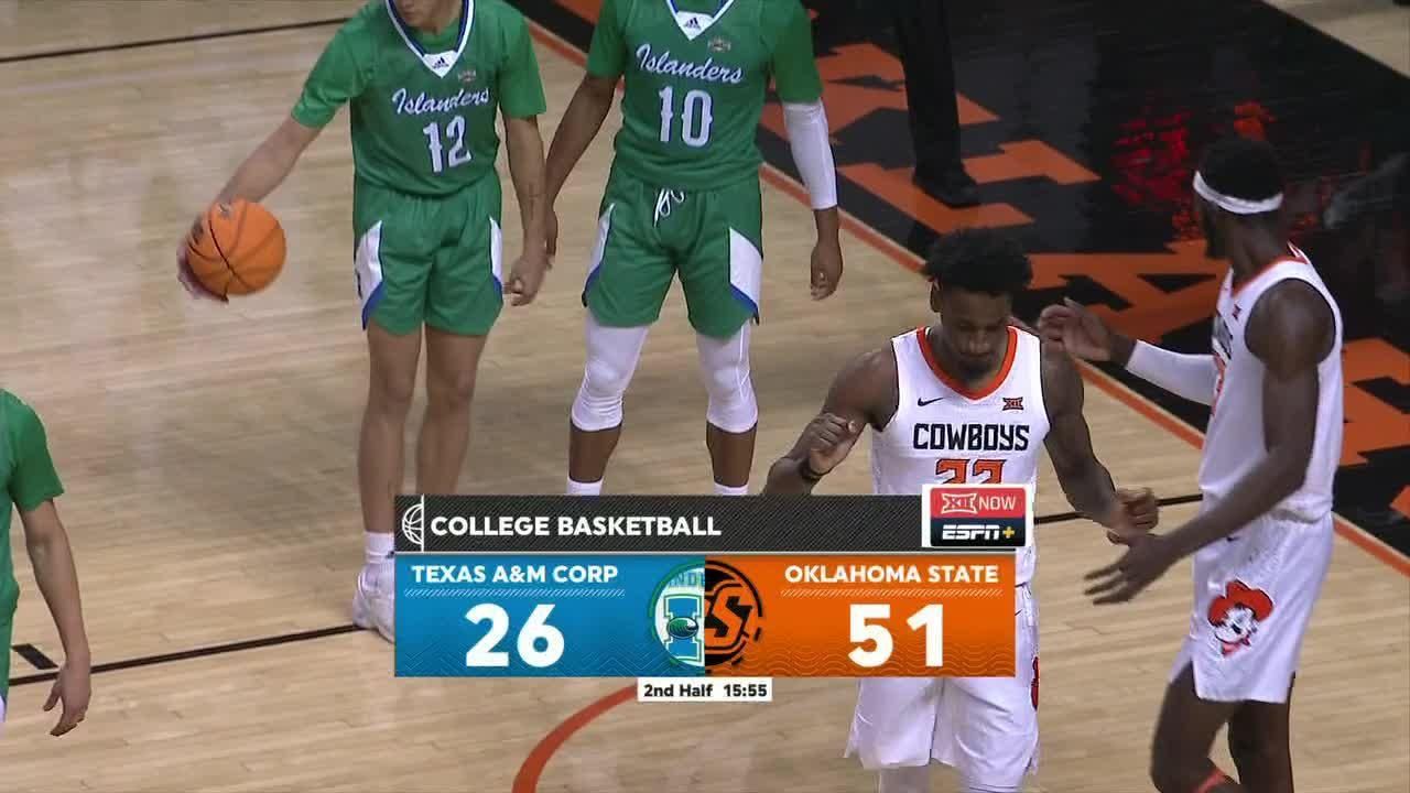 Kalib Boone throws down big dunk vs. Texas A&M-CC Islanders - ESPN Video