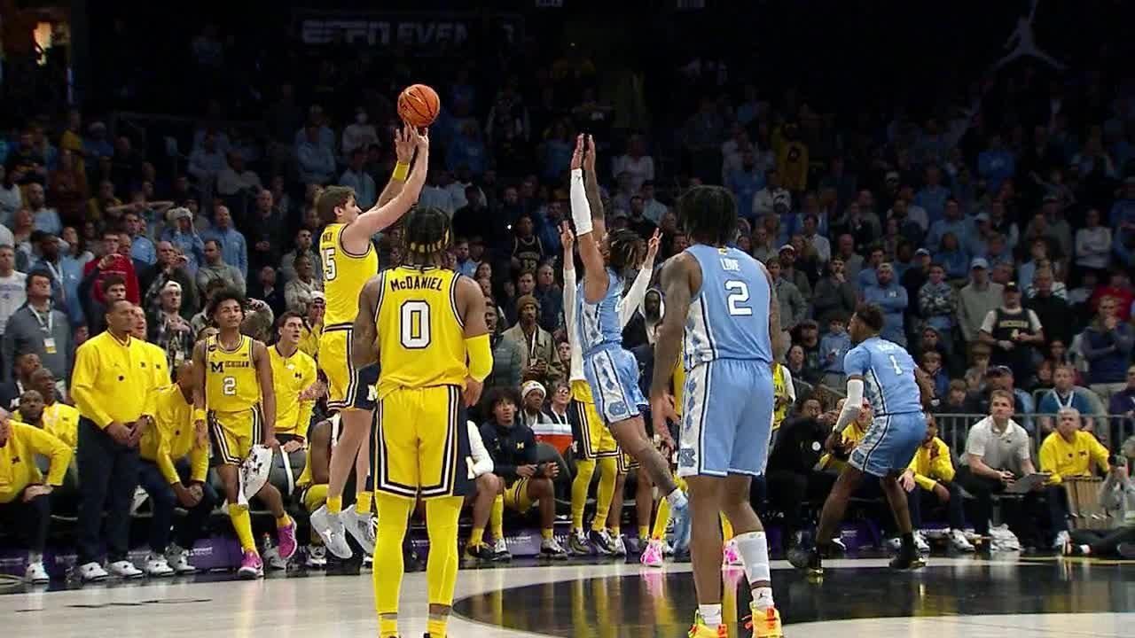 Joey Baker's 3 gets Wolverines within 3 - ESPN Video