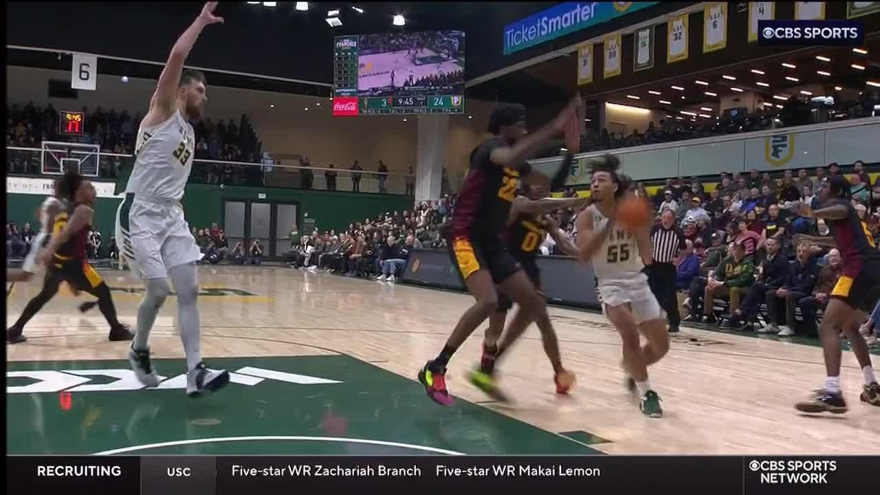 San Francisco jumps out to 26-3 lead over No. 25 Arizona State - ESPN Video