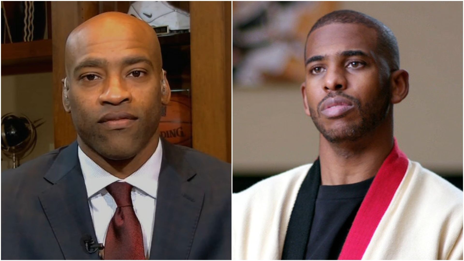 Vince Carter honored to have inspired Chris Paul to graduate - ESPN Video