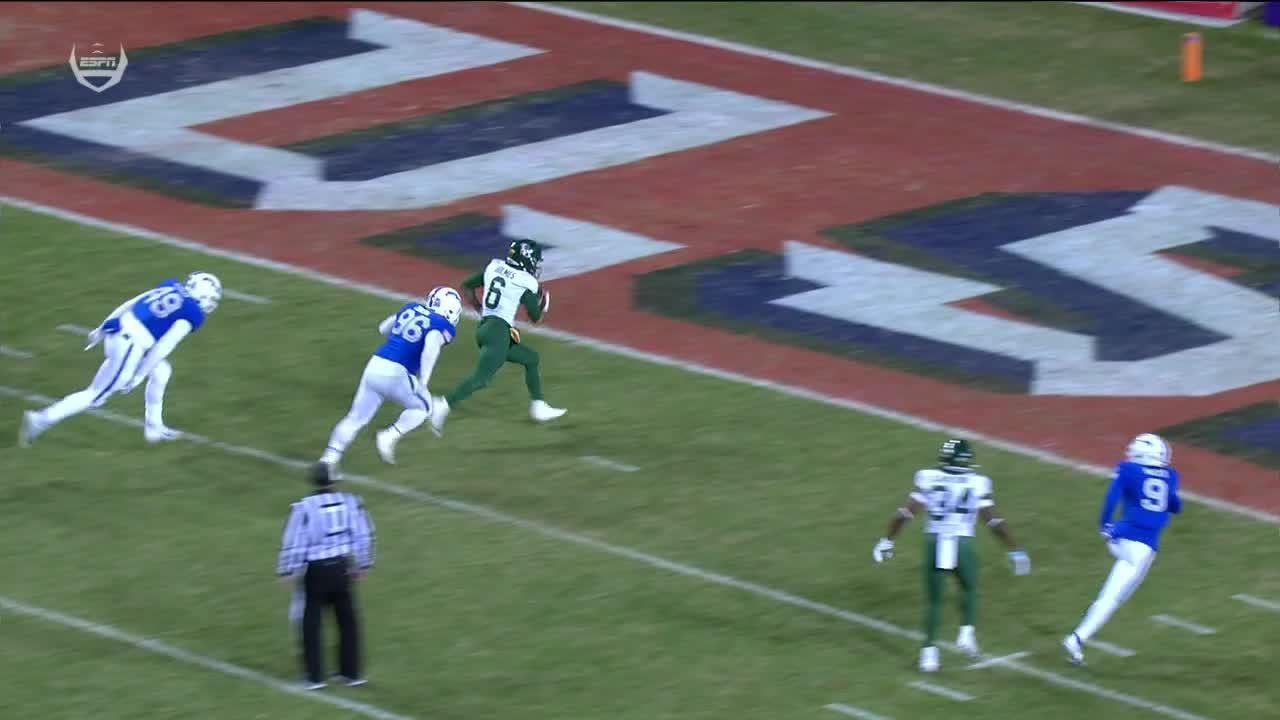 Gavin Holmes weaves his way for a Baylor TD - ESPN Video