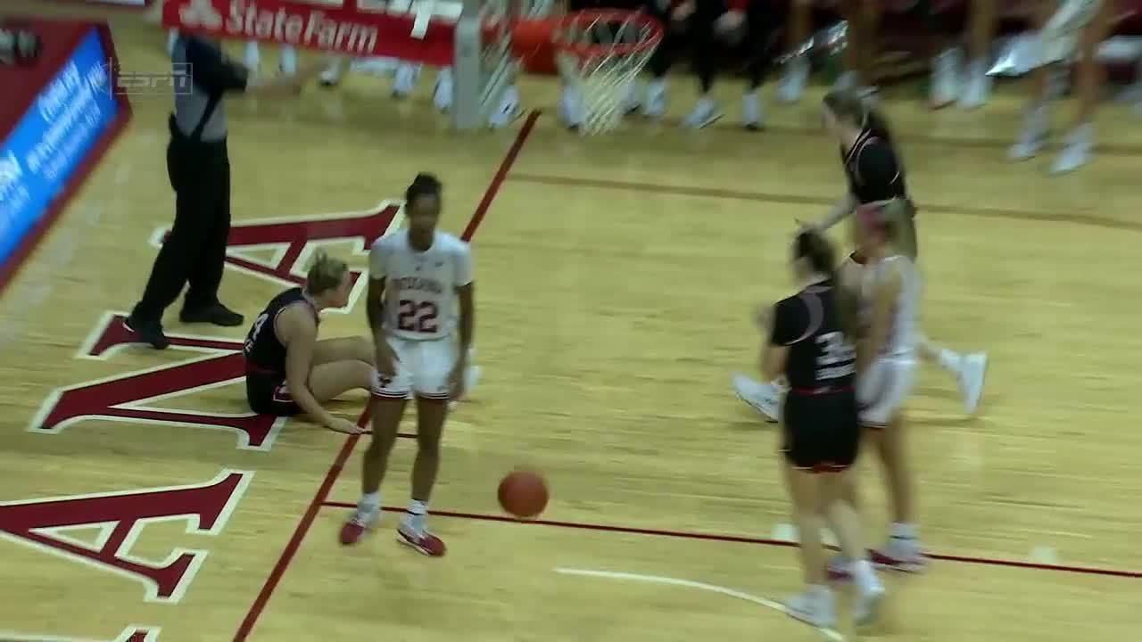 Callin Hake gets the hoop and the harm - ESPN Video