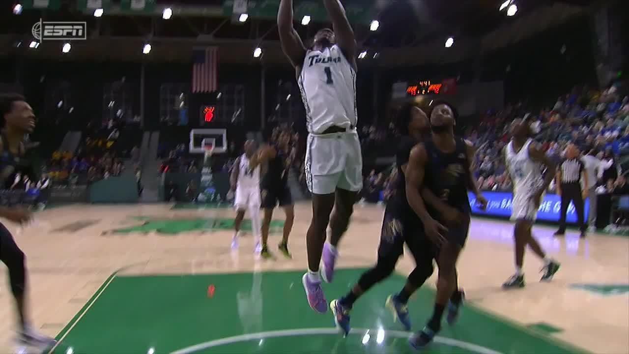 Sion James makes a nice move for the layup - ESPN Video