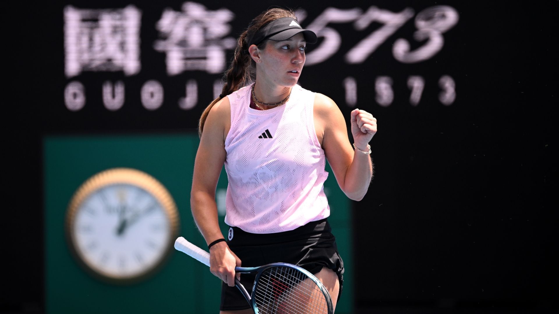 Jessica Pegula's ace caps first-round victory in under an hour - ESPN Video