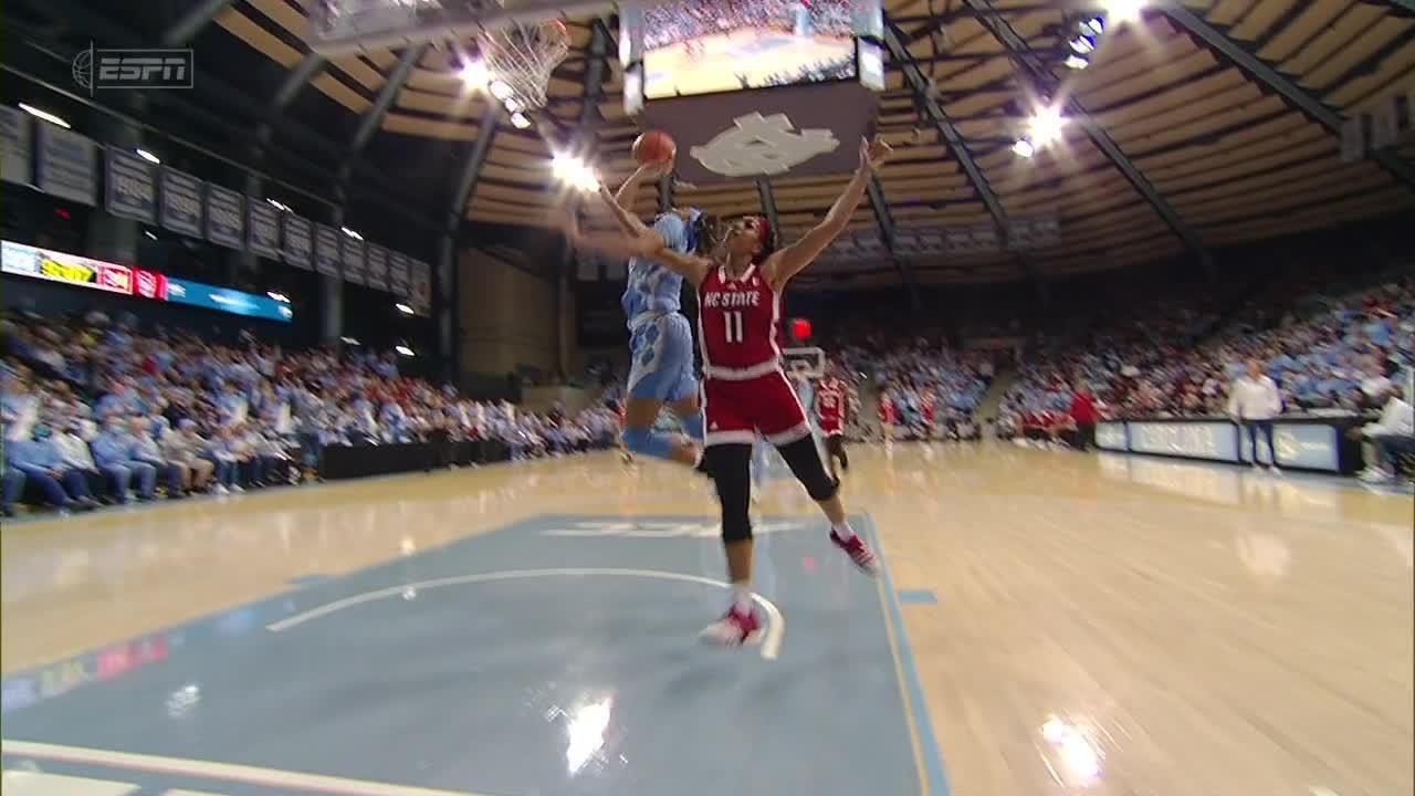 UNC's Kennedy Todd-Williams takes it coast-to-coast - ESPN Video