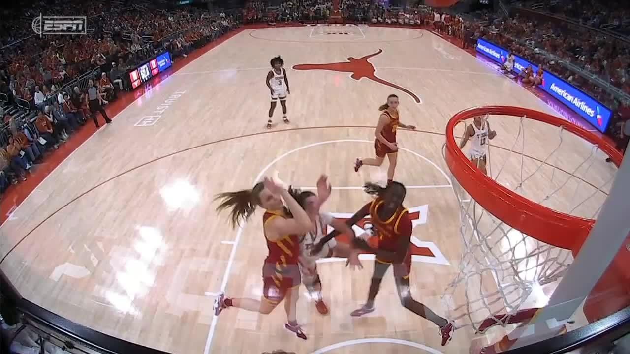 Shaylee Gonzales with the and-1 bucket - ESPN Video