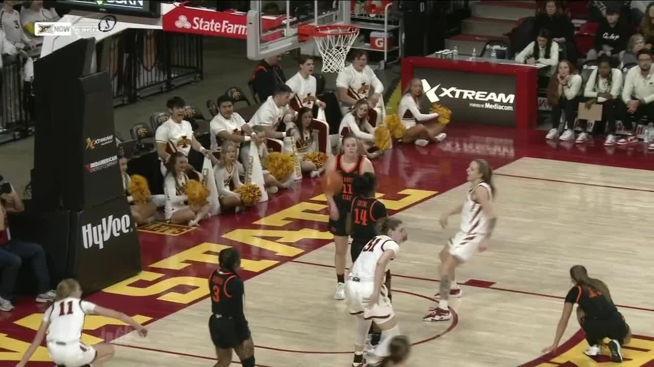 Morgan Kane gets the and-1 to fall - ESPN Video