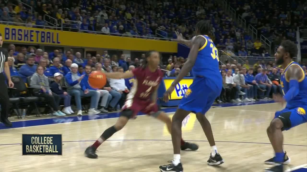 Caleb Mills makes beautiful dime for a basket - ESPN Video