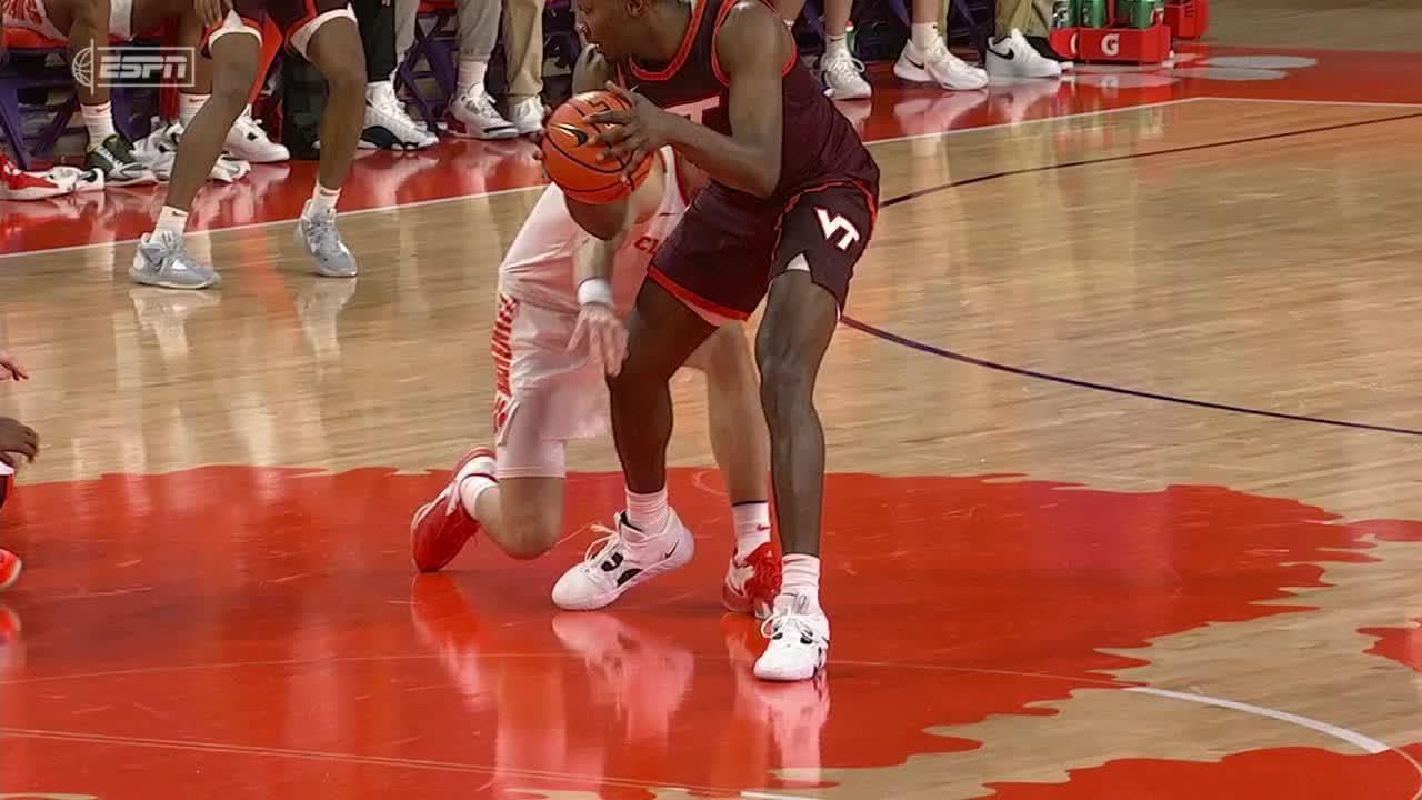 Grant Basile makes a nice move for the layup - ESPN Video