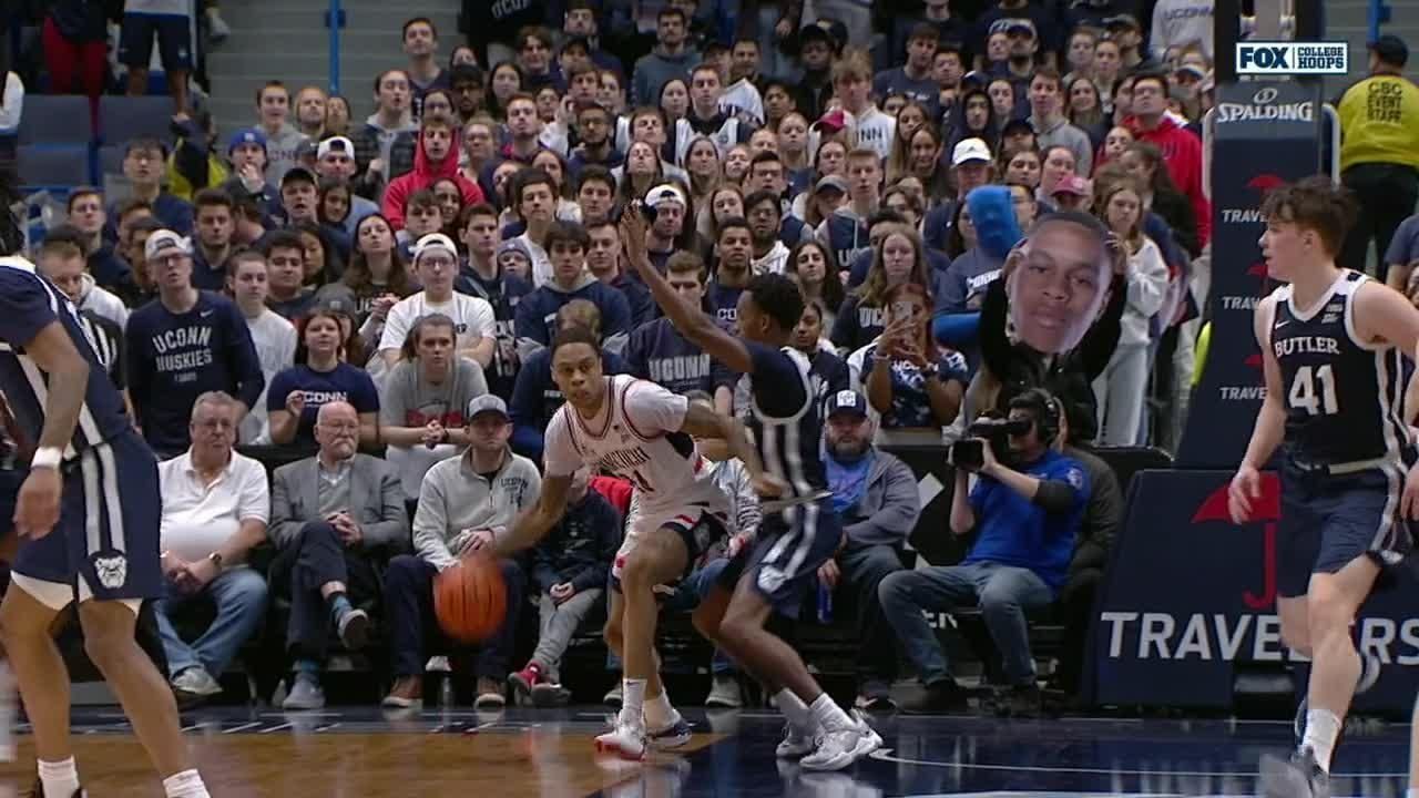 Jordan Hawkins hits the fadeaway jumper - ESPN Video