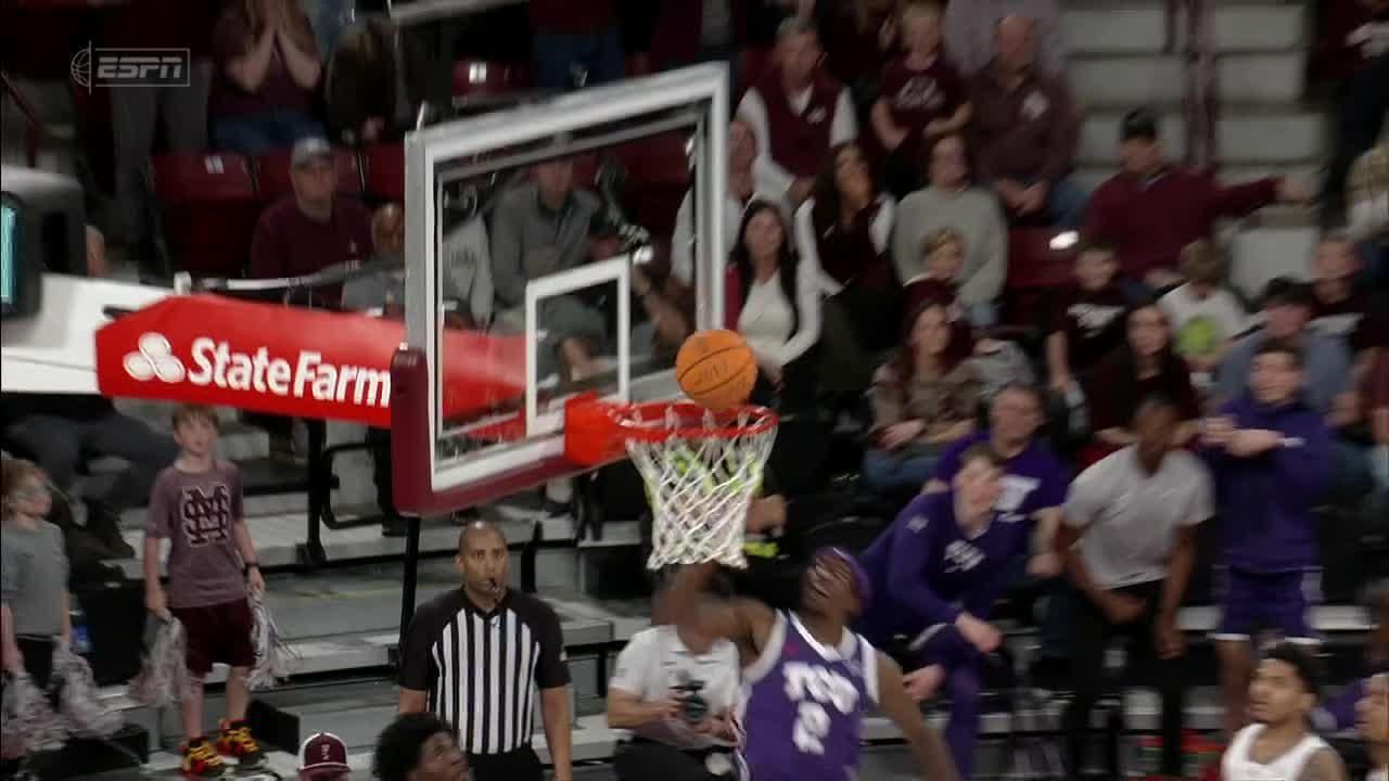 Emanuel Miller gets the layup to fall vs. Mississippi State Bulldogs ...