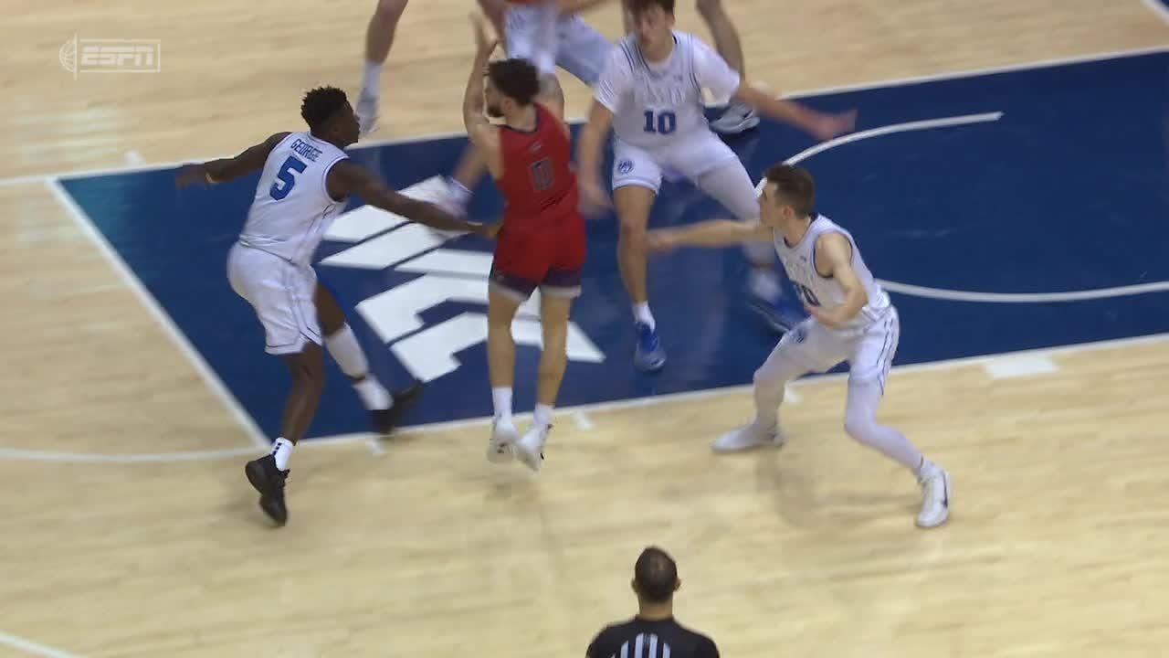 Mitchell Saxen makes a nice move for the lay-in - ESPN Video
