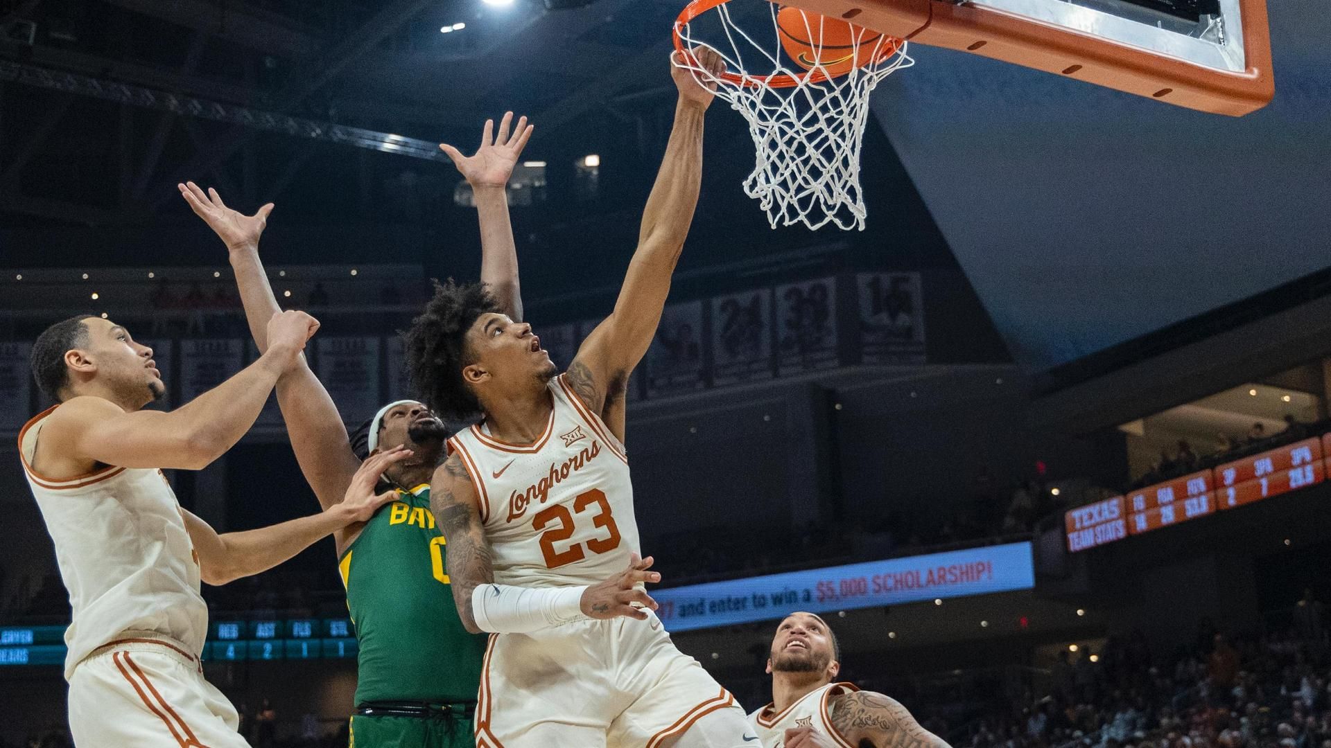 Dillon Mitchell puts back a mean one-handed jam - ESPN Video