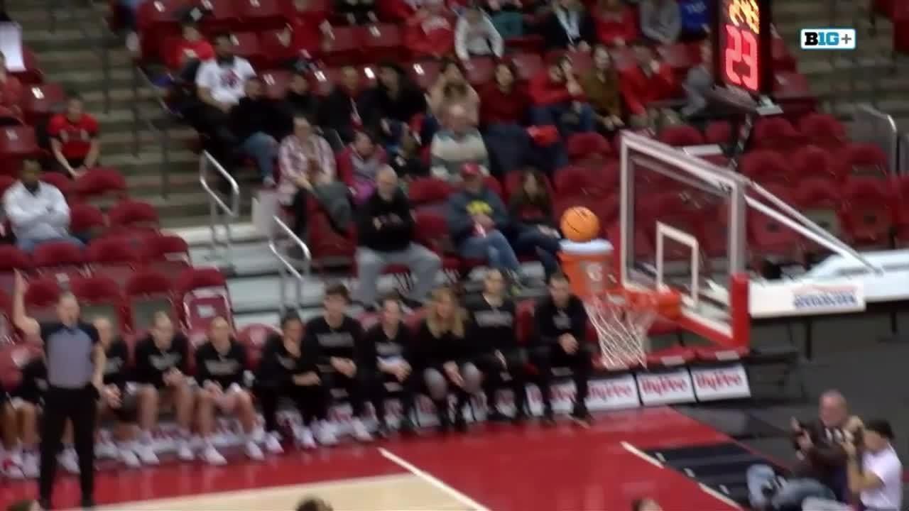 Emma Shumate hits the 3 vs. Wisconsin Badgers - ESPN Video