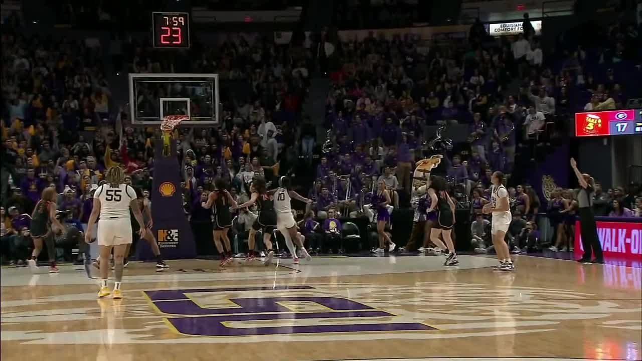 Last-Tear Poa shows off the range on 3-pointer - ESPN Video