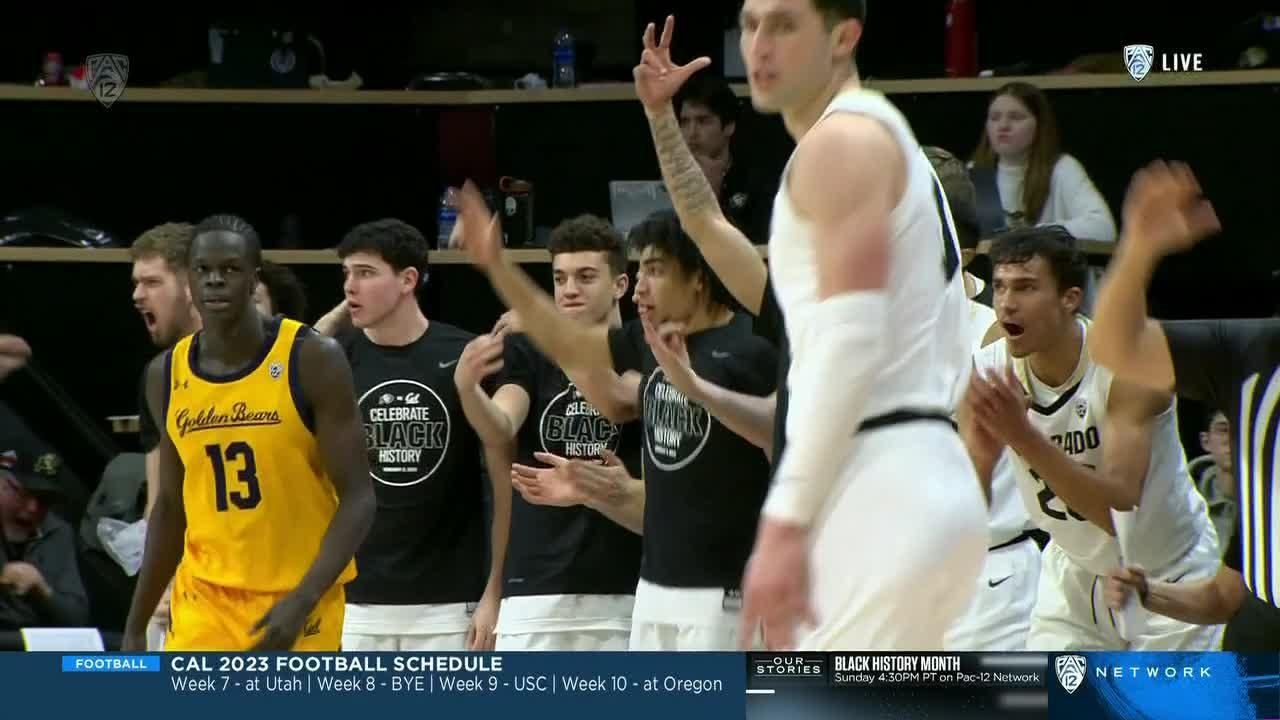 Luke O'Brien hits the 3 vs. Cal - ESPN Video