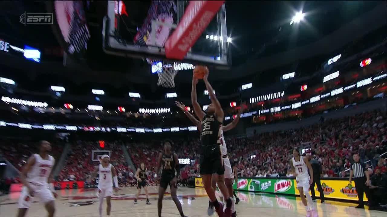 FSU's Matthew Cleveland rolls to the basket for the dunk - ESPN Video