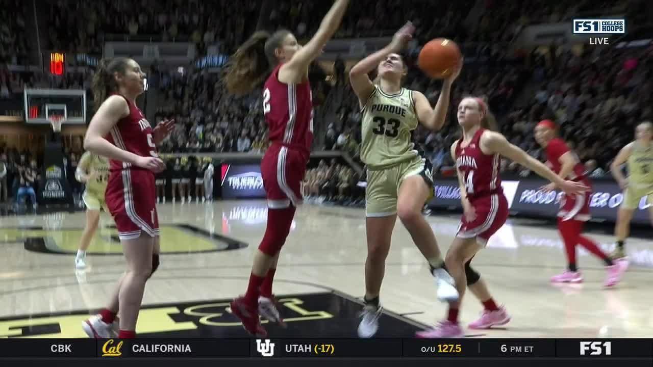 Madison Layden fights off defender for and-1 - ESPN Video