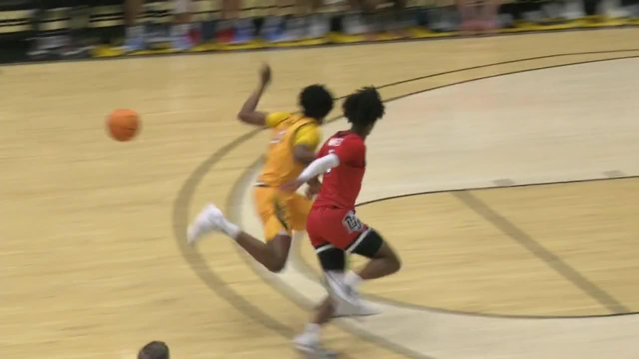 Brandon Stroud makes a nice move for the layup - ESPN Video