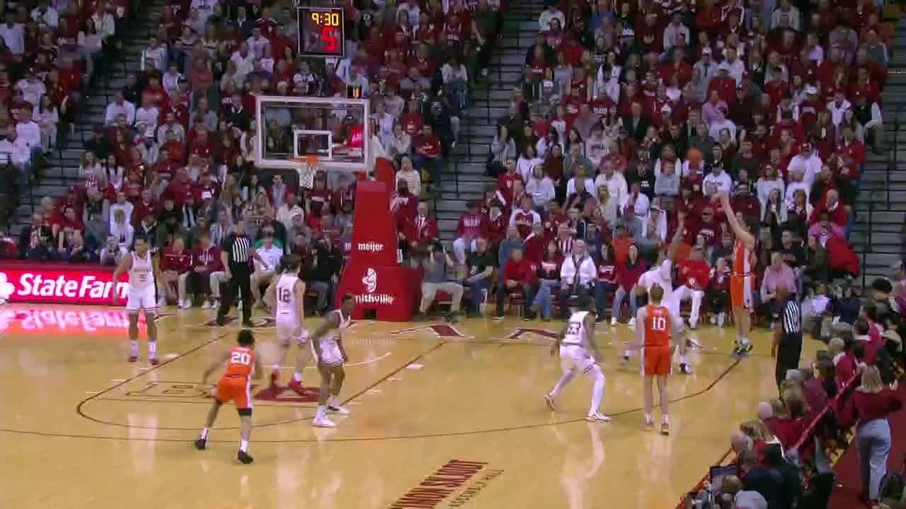 Matthew Mayer drills back-to-back triples for Illinois - ESPN Video