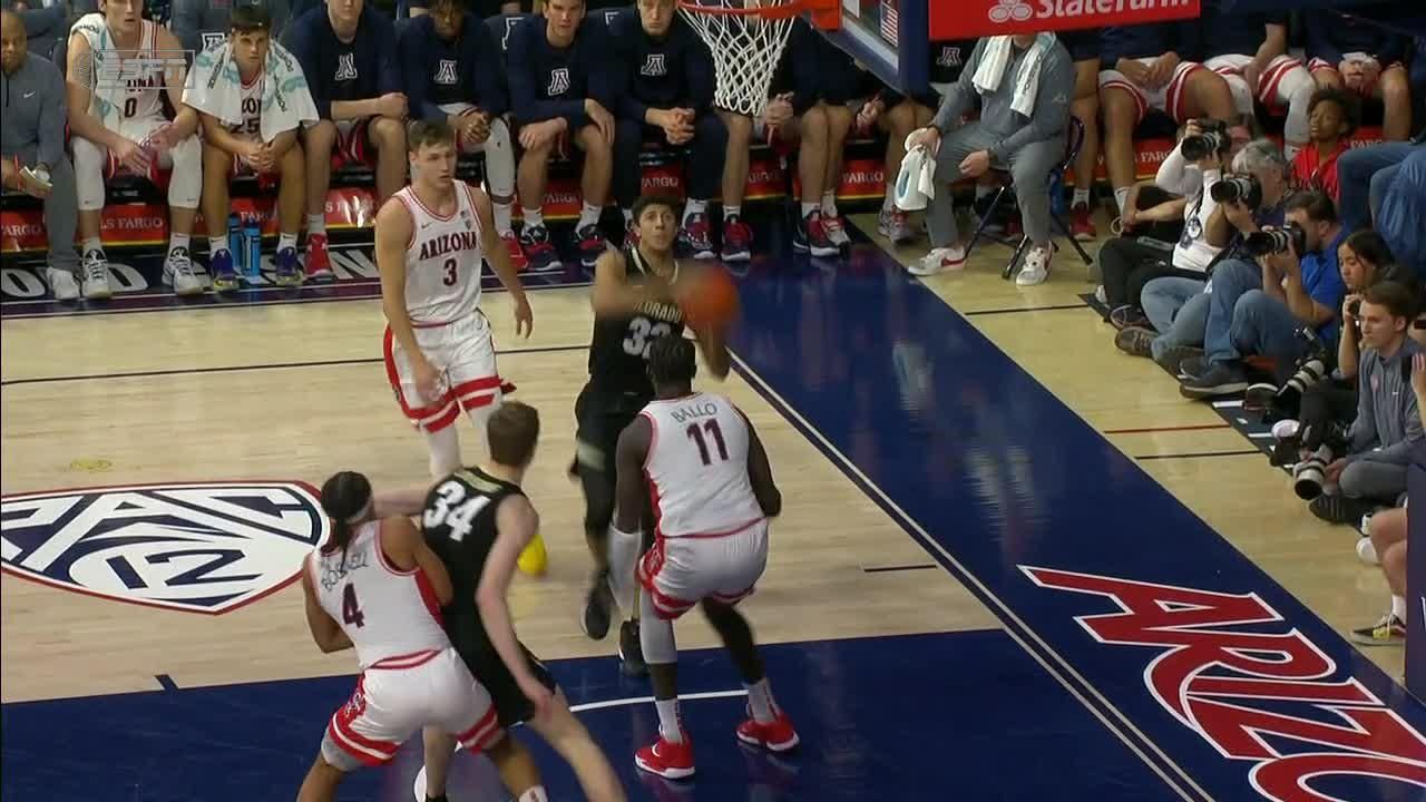 Oumar Ballo denies Colorado at the rim - ESPN Video