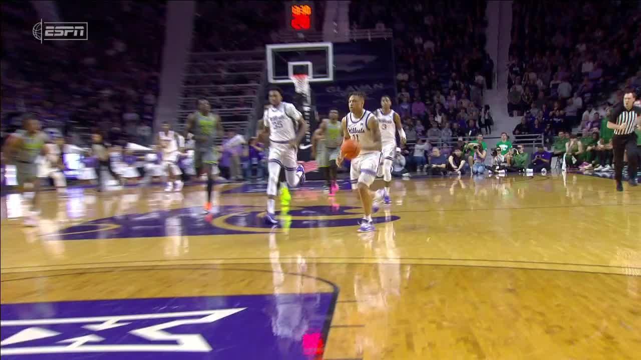 Keyontae Johnson throws down powerful dunk vs. Baylor Bears - ESPN Video