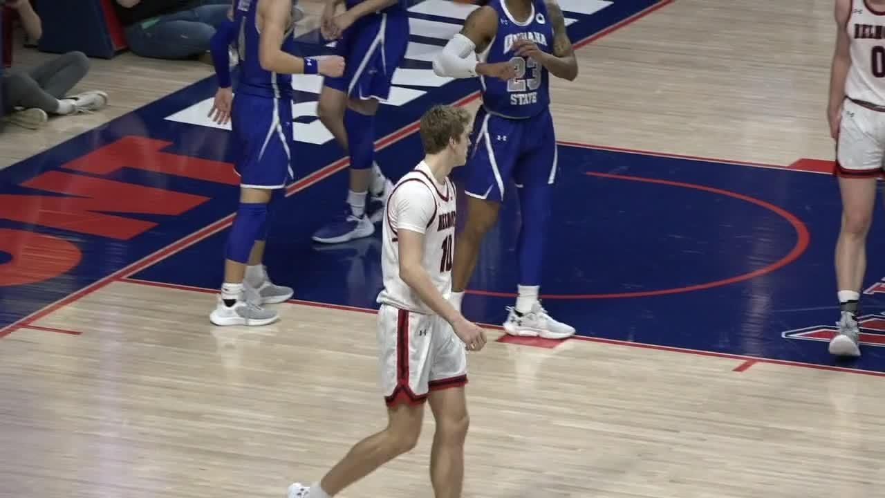 Cade Tyson gets the and-1 to fall - ESPN Video