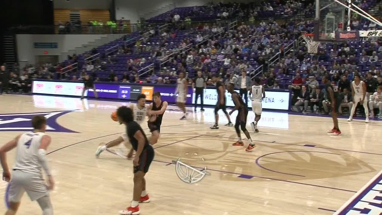 Jalen Slawson with the and-1 bucket - ESPN Video
