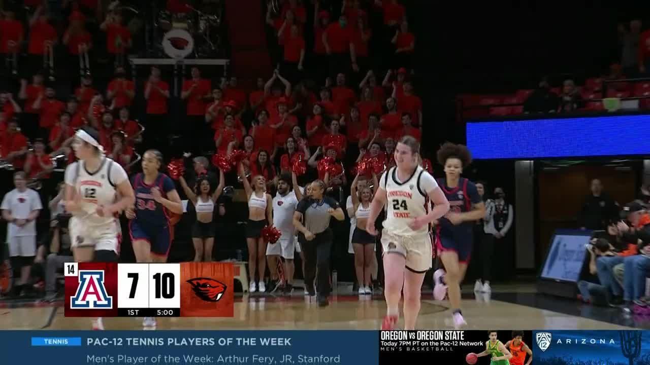 Adlee Blacklock drills the jump shot vs. Arizona Wildcats - ESPN Video