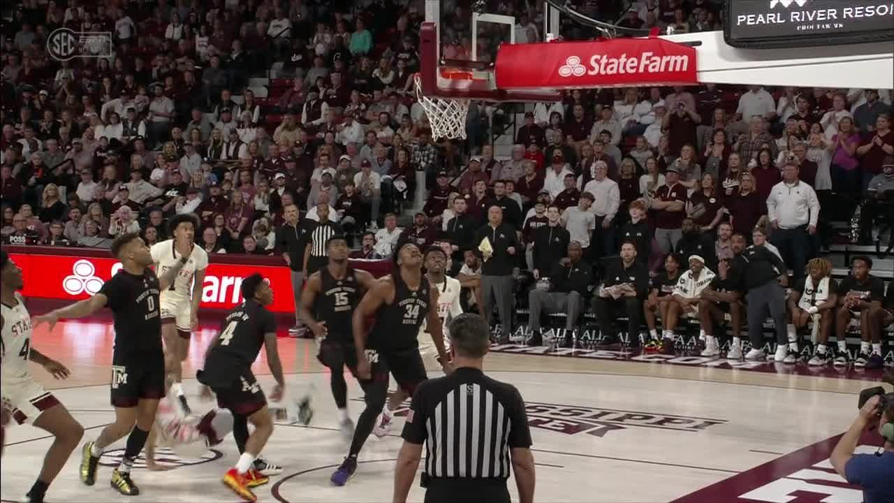 Shakeel Moore hits the jump shot vs. Texas A&M Aggies - ESPN Video