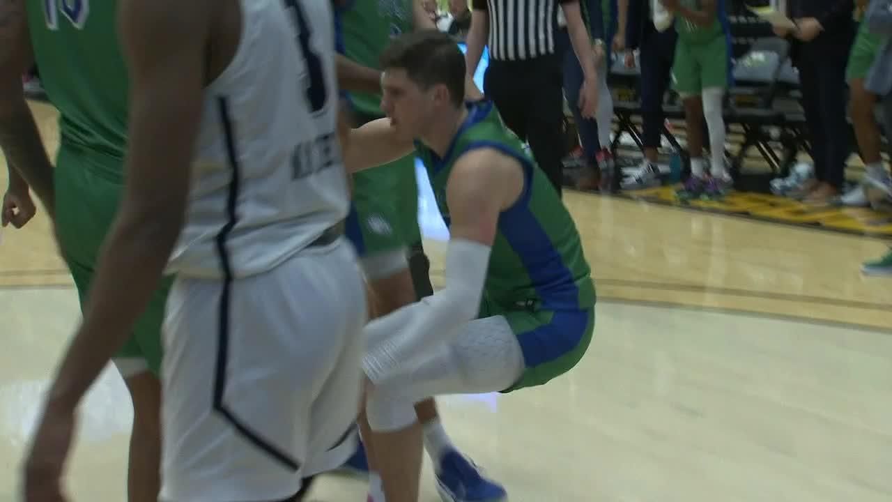 Chase Johnston somehow gets the and-1 to fall - ESPN Video