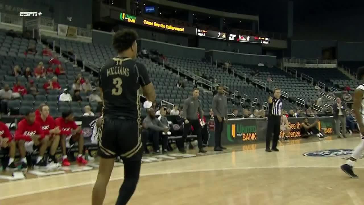 Tommie Williams somehow gets the and-1 to fall - ESPN Video