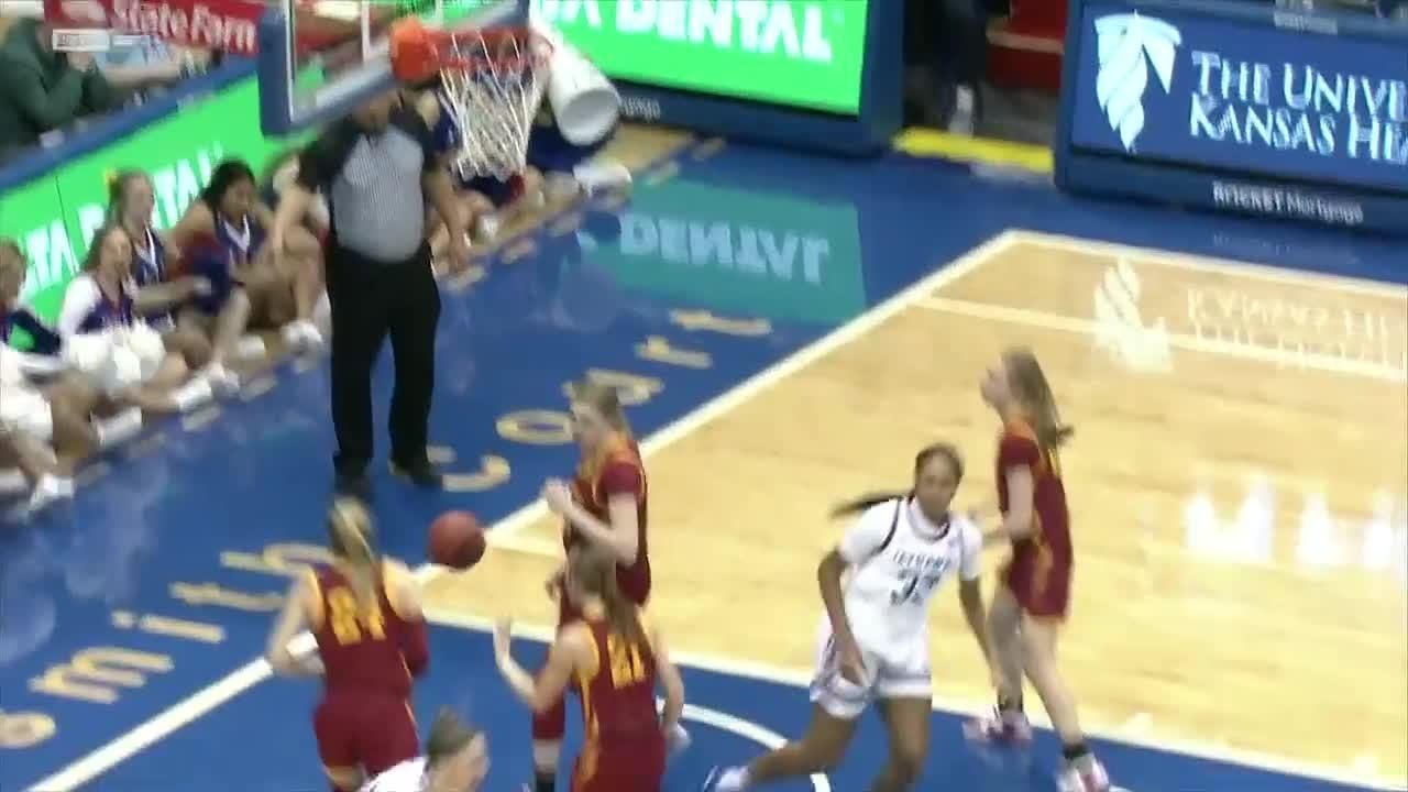 Zsofia Telegdy makes a nice move for the lay-in - ESPN Video