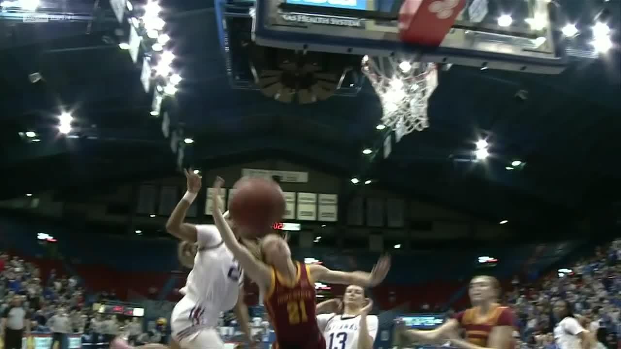 Chandler Prater with the massive stuff at the rim - ESPN Video