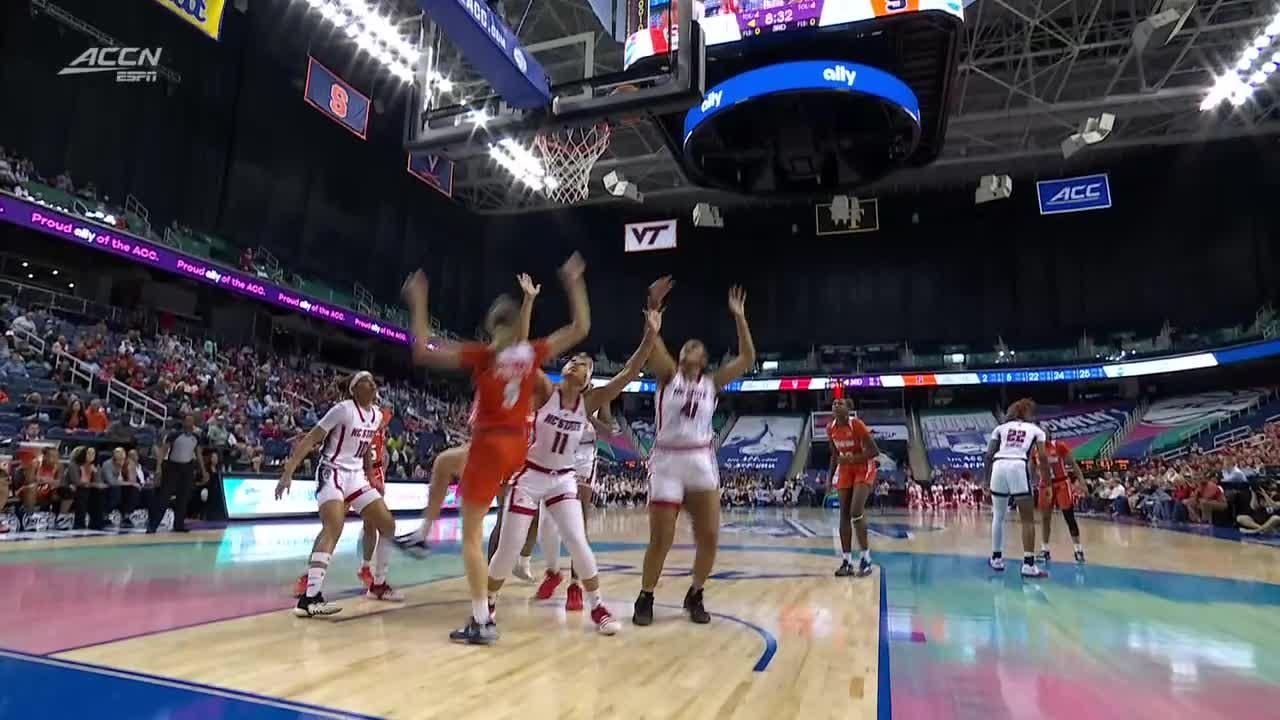 Georgia Woolley with the and-1 bucket - ESPN Video
