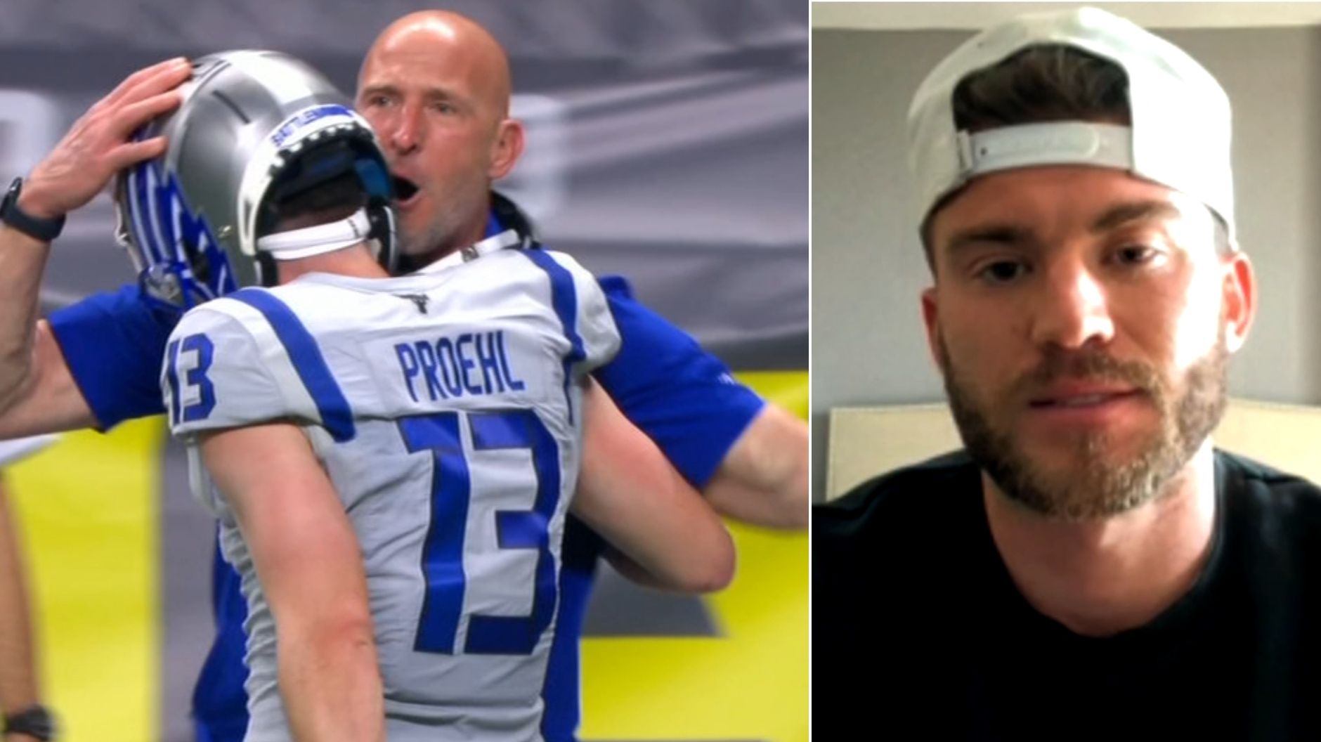 Austin Proehl: Playing in XFL with dad at coach is special - ESPN Video