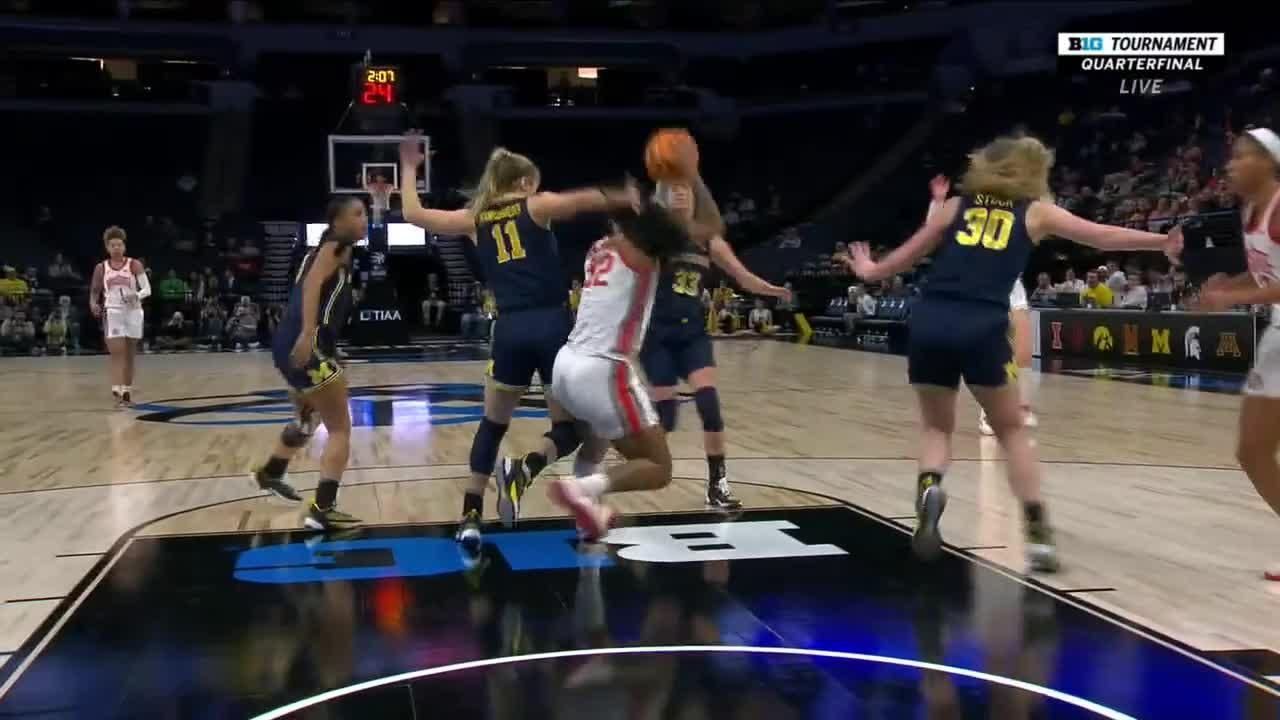 Cotie McMahon drops in smooth lay-in - ESPN Video