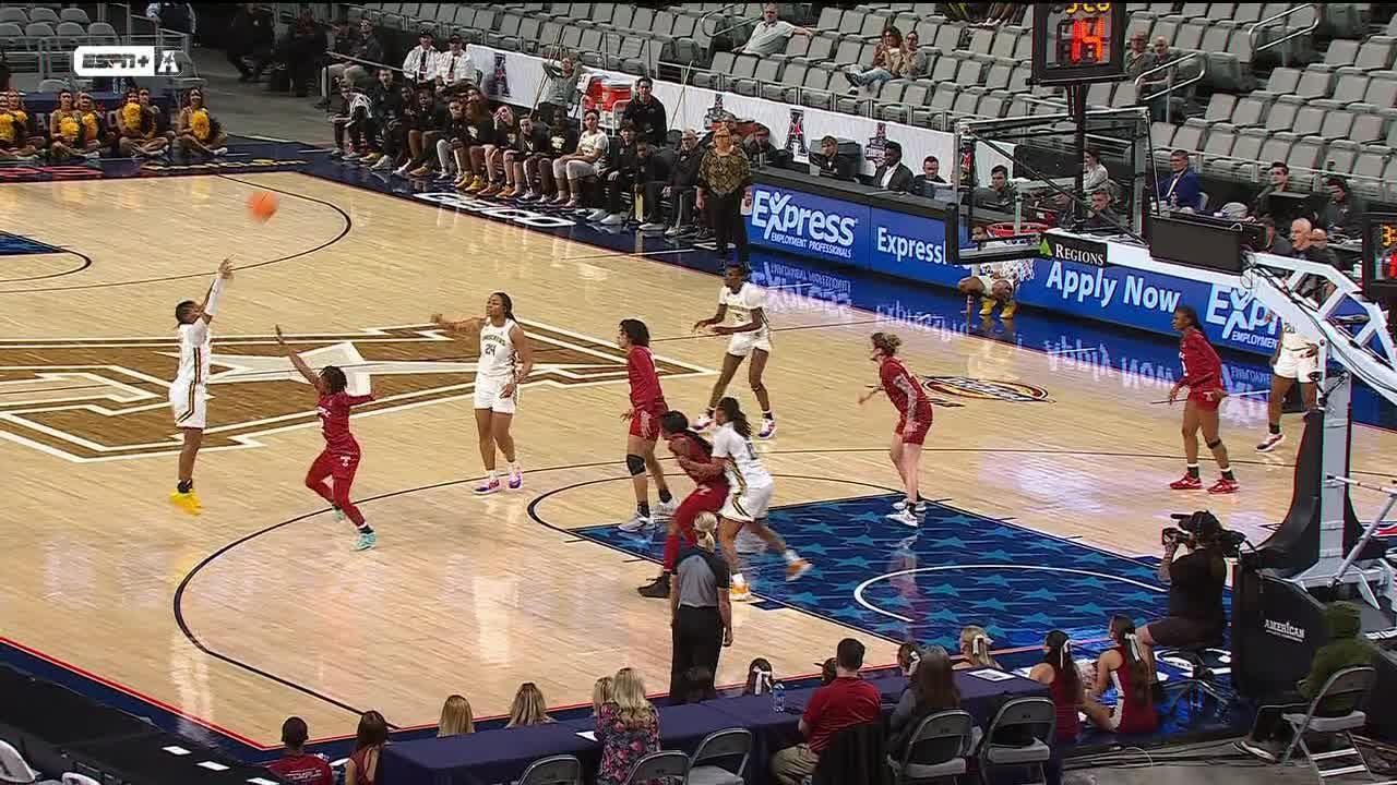 DJ McCarty pulls up for the triple - ESPN Video